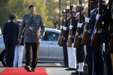 German Major General Dieter Warnecke Arrives Editorial Stock Photo ...