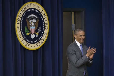 Us President Barack Obama Arrives Sign Editorial Stock Photo - Stock ...