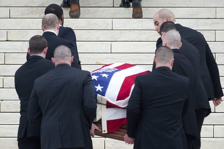 Pall Bearers Carry Casket Associate Justice Editorial Stock Photo ...