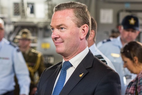Australian Defence Industry Minister Christopher Pyne Editorial Stock ...