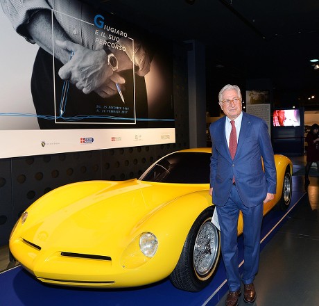 Italian Car Designer Giorgetto Giugiaro Attends Editorial Stock Photo ...