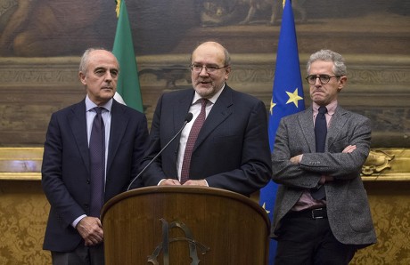 Members Italian Chamber Deputies Gaetano Quagliarello Editorial Stock ...