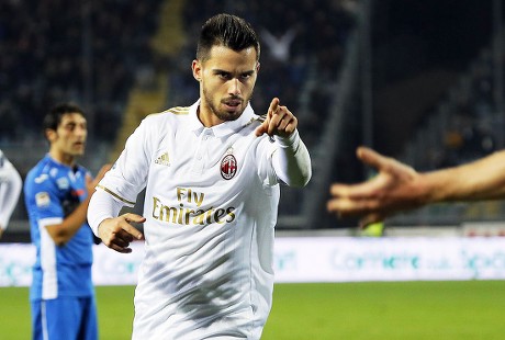 Milans Suso Celebrates After Scoring 21 Editorial Stock Photo - Stock ...