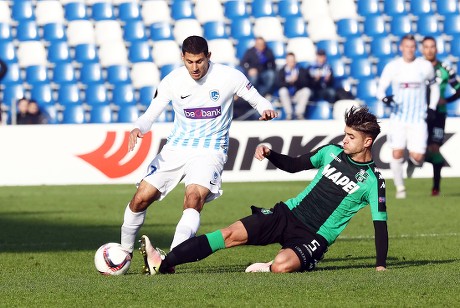 Sassuolos Luca Antei R Action Against Editorial Stock Photo - Stock ...