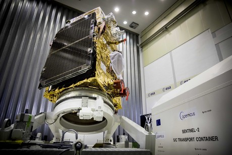 European Space Agency Esa Sentinel2b Satellite Editorial Stock Photo ...