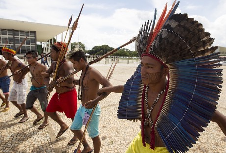 Indigenous Munduruku Ethnicity Who Live Amazon Editorial Stock Photo ...