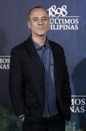 Spanish Actor Emilio Palacios Poses During Editorial Stock Photo ...
