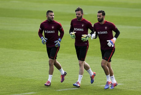 Portuguese National Soccer Team Goalkeepers Lr Editorial Stock Photo ...