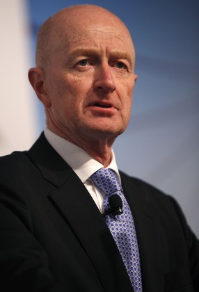 Glenn Stevens Governor Reserve Bank Australia Editorial Stock Photo ...