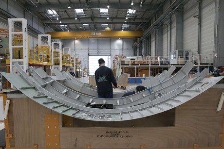 A350 Nose Assembly Line New Stelia Editorial Stock Photo - Stock Image ...