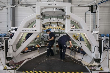 A350 Nose Assembly Line New Stelia Editorial Stock Photo - Stock Image ...