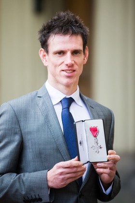 Cyclist Adam Duggleby Poses Photograph After Editorial Stock Photo ...