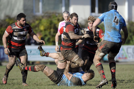 Cornish Pirates No8 Tom Duncan Tackled Editorial Stock Photo - Stock ...