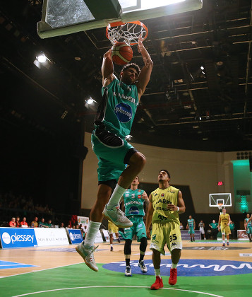 Anton Grady Plymouth Raiders Dunks During Editorial Stock Photo - Stock ...