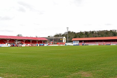 Fleet Stadium Before Vanarama National League Editorial Stock Photo ...