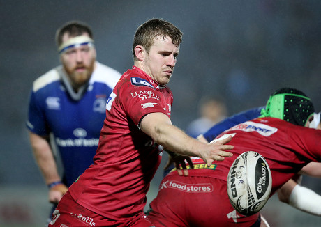 Leinster Vs Scarlets Leinsters Jonathan Evans Editorial Stock Photo ...