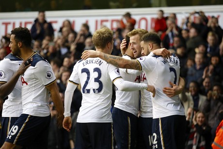 Tottenham Players Celebrate Goal Tottenham Hotspur Editorial Stock ...