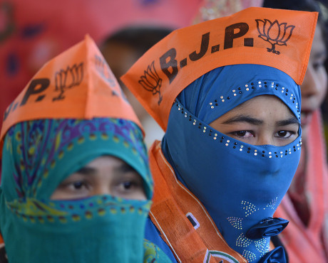 Manipuri Muslim Women Listen Bharatiya Janata Editorial Stock Photo ...