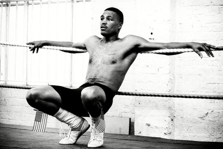 Gerald Mcclellan Takes Break Training Preparation Editorial Stock Photo ...