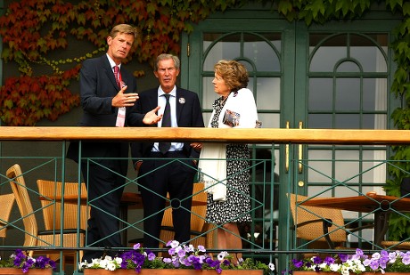 Tim Henmans Parents Chat Peter Fleming Editorial Stock Photo - Stock ...