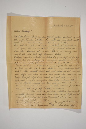 Letter Sent By Member Ss Crew Editorial Stock Photo - Stock Image ...