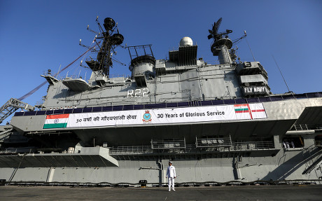 General View Indian Navys Centaurclass Aircraft Editorial Stock Photo ...