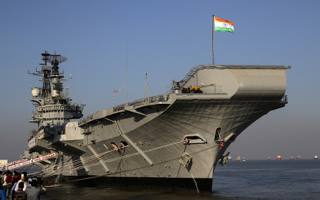 General View Indian Navys Centaurclass Aircraft Editorial Stock Photo ...