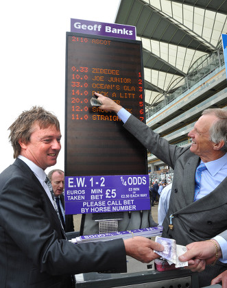 L Geoff Banks One First Bookmakers Editorial Stock Photo - Stock Image ...