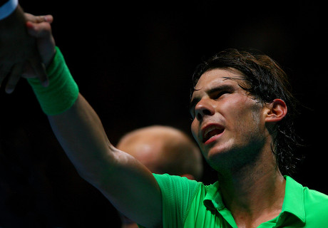 Rafael Nadal Spain Shakes Hands Umpire Editorial Stock Photo - Stock ...
