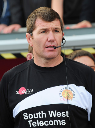 Exter Chiefs Head Coach Rob Baxter Editorial Stock Photo - Stock Image ...