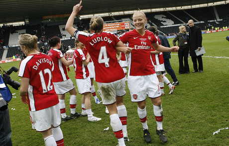 Arsenal Ladies Captain Jane Ludlow Celebrates Editorial Stock Photo ...