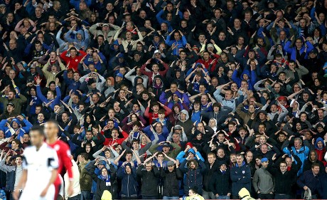 Cardiff City Fans Celebrate Their Winning Editorial Stock Photo - Stock ...