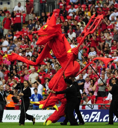 Red Devil Puppet United Kingdom London Editorial Stock Photo - Stock ...