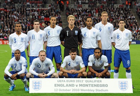 England Team Line Photograph United Kingdom Editorial Stock Photo ...