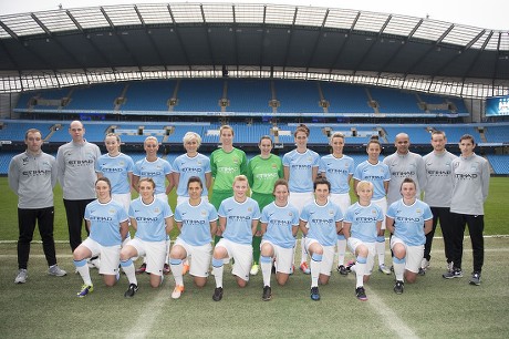 Manchester City Womens Football Team Back Editorial Stock Photo - Stock ...