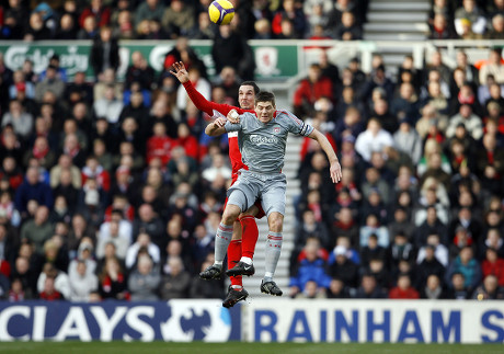 Middlesbrough V Liverpool - 28 Feb 2009 Stock Pictures, Editorial ...