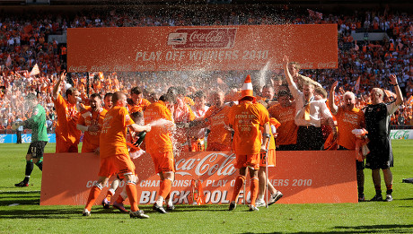 Inflatable Blackpool Banner Floats Across Wembley Editorial Stock Photo ...