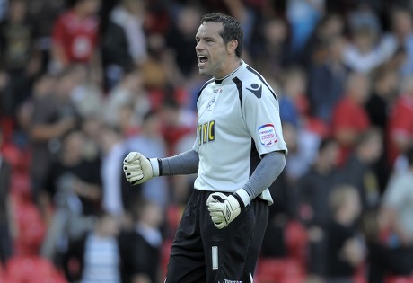 Millwall Goalkeeper David Forde Celebrates United Editorial Stock Photo ...