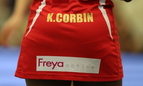 Freya Active Branding On England Netball Editorial Stock Photo - Stock ...