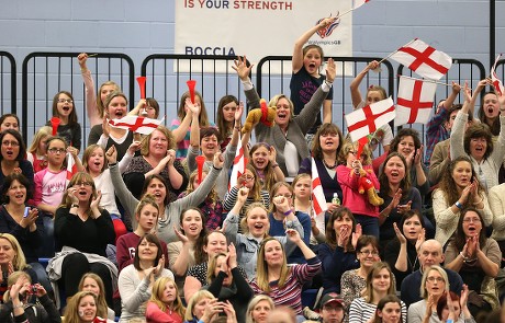 England Netball Fans Celebrate Editorial Stock Photo - Stock Image ...
