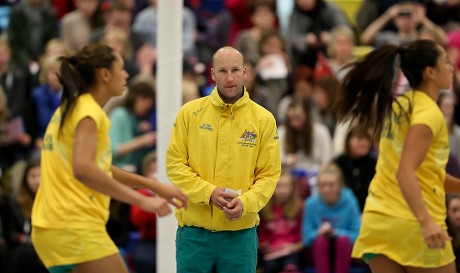 England Netball Coaching Team Substitutes Look Editorial Stock Photo ...