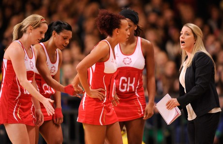 England Netball Head Coach Anna Mayes Editorial Stock Photo - Stock ...