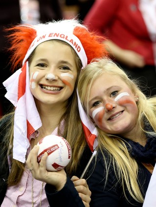 England Netball Fans United Kingdom Birmingham Editorial Stock Photo ...