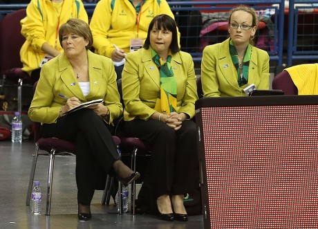 Australia Netball Coaching Bench Look On Editorial Stock Photo - Stock ...