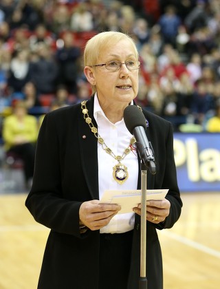 England Netball President Janet Wrighton Mbe Editorial Stock Photo ...