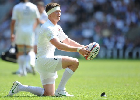 England Front Row Lr Paul Doran Editorial Stock Photo - Stock Image ...