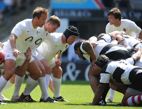 England Front Row Lr Paul Doran Editorial Stock Photo - Stock Image ...