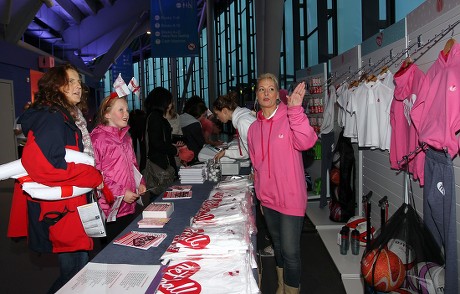 Netball Merchandise Stall United Kingdom Liverpool Editorial Stock ...