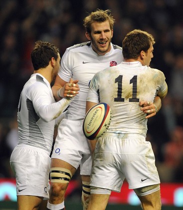 Tom Croft England Celebrates Scoring His Editorial Stock Photo - Stock ...