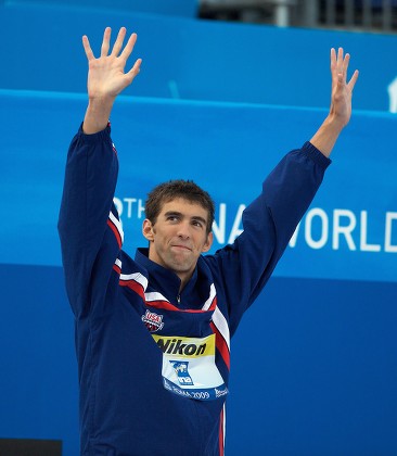 Michael Phelps Usa Winning Mens 100m Editorial Stock Photo - Stock ...